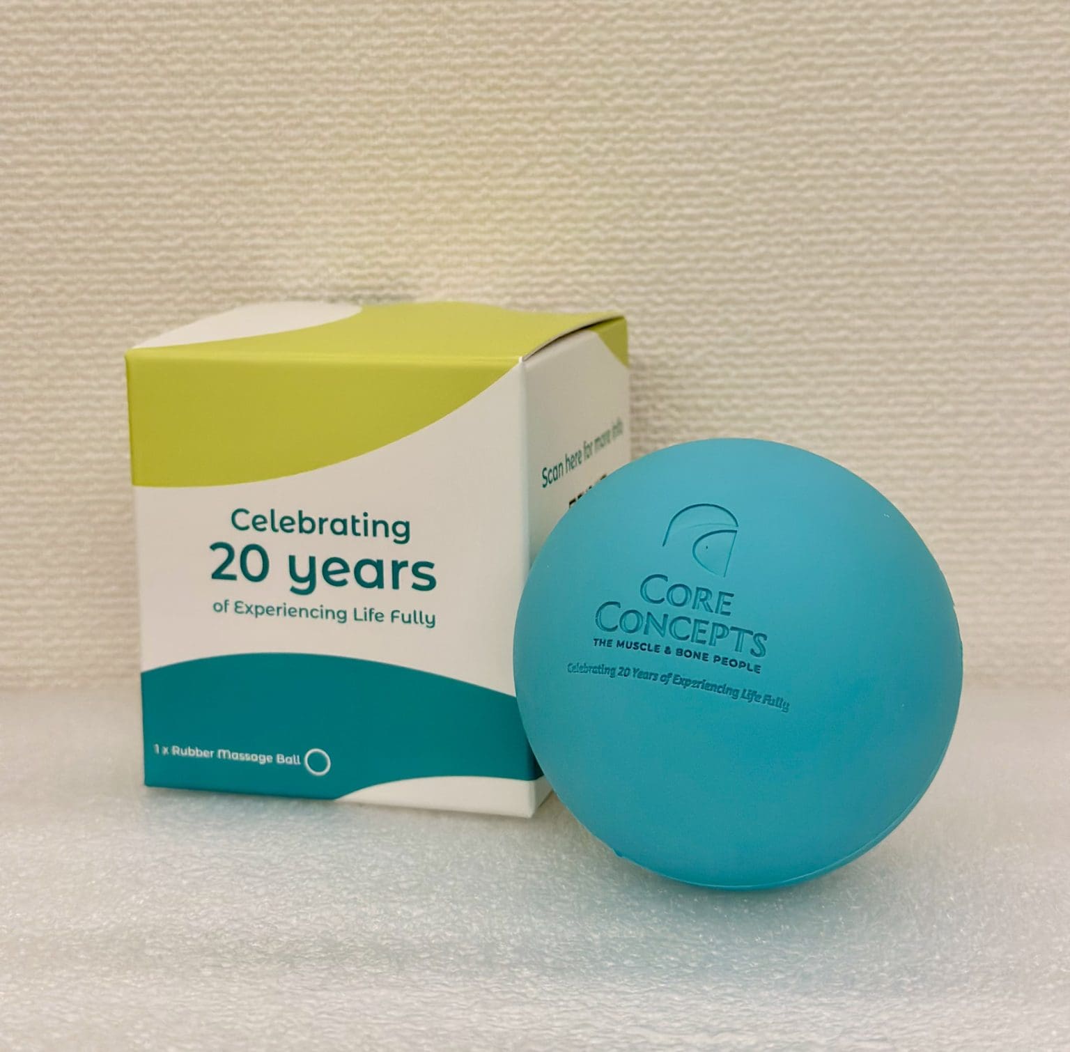 Massage Ball for Back, Neck & Shoulder Pain | Core Concepts SG